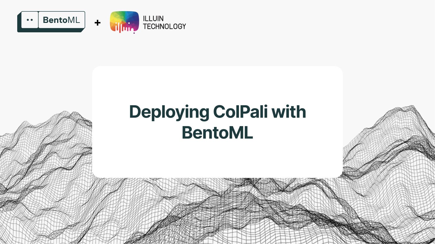 Deploying ColPali with BentoML