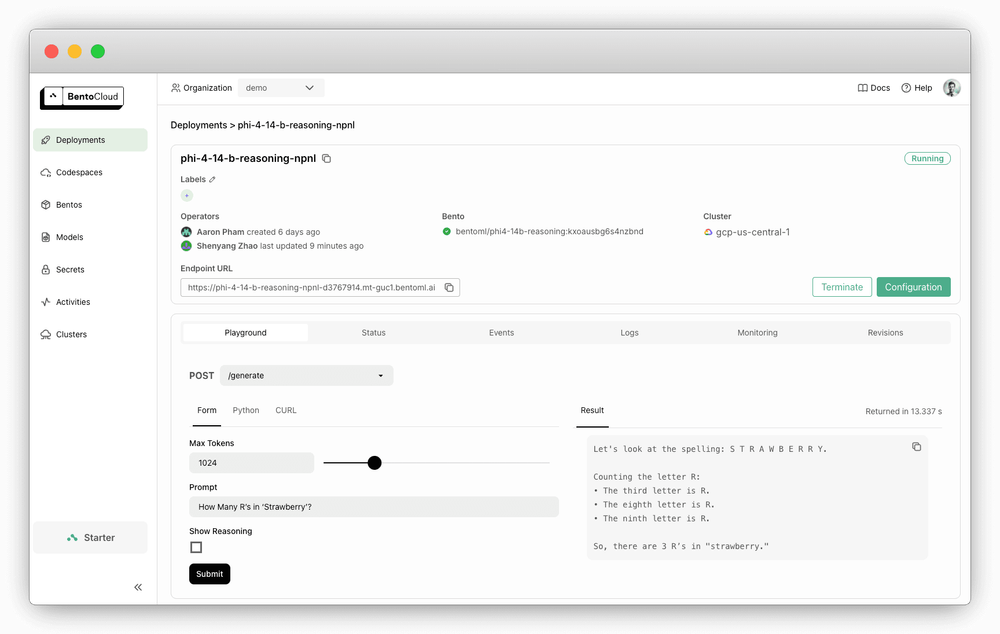 Deploying Phi-4-reasoning with BentoML: A Step-by-Step Guide