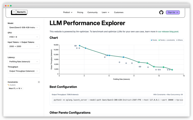 llm-optimizer: An Open-Source Tool for LLM Inference Benchmarking and Performance Optimization